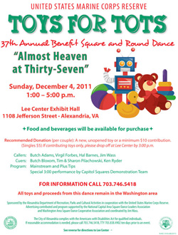 37th Annual Toys for Tots Square and Round Dance, Sun Dec 4, 2011 1-5 p ...
